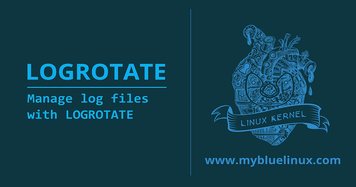 How manage log files with LOGROTATE - MyBlueLinux.com