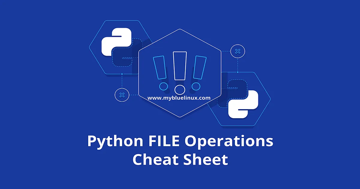 Cheatsheet Python File Operations