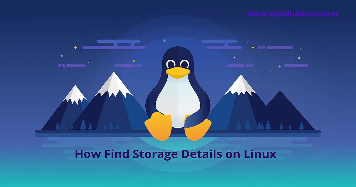 How To Find Out Hard Disk Specs / Details on Linux - MyBlueLinux.com